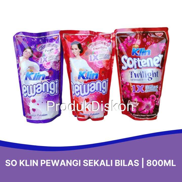So Klin Pewangi Sekali Bilas 650ml - Softener | Lazada Indonesia
