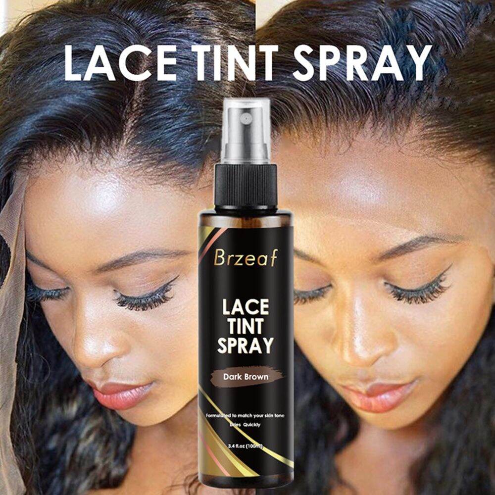 Lace Tint Spray Light/Medium/Dark Brown Lace Tint Mousse Ultra Hold ...