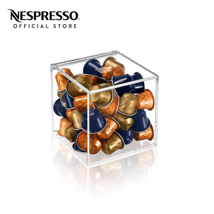 Nespresso VIEW Cube กล่องใสจัดแสดงแคปซูลกาแฟ | Lazada.co.th