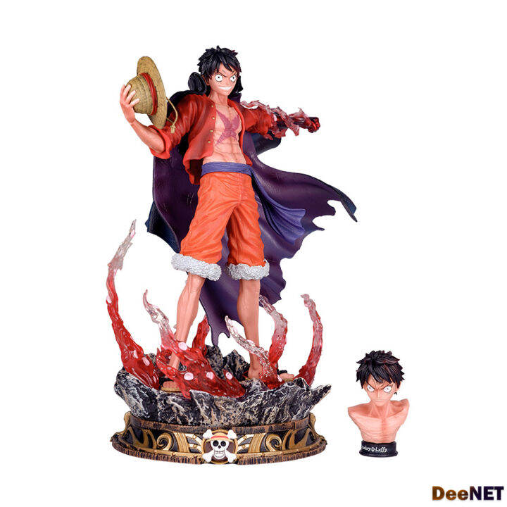 Luffy Ryu Sakura GK with light 36cm One Piece action figure PVC D ...