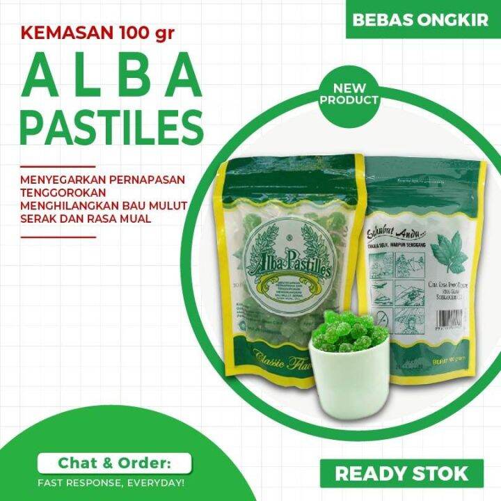 Permen Alba Pastilles - 100gr | Lazada Indonesia