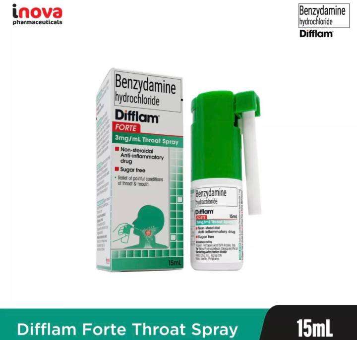 Difflam Forte Throat Spray 15ml | Lazada PH