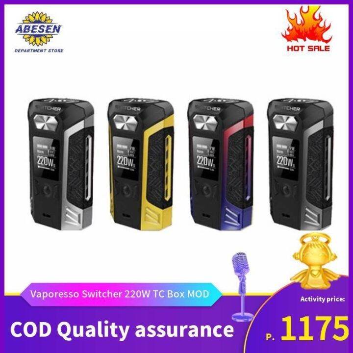 Vape Vaporesso switcher 220w tc box mod smok vapxpod kit vape mod kit ...