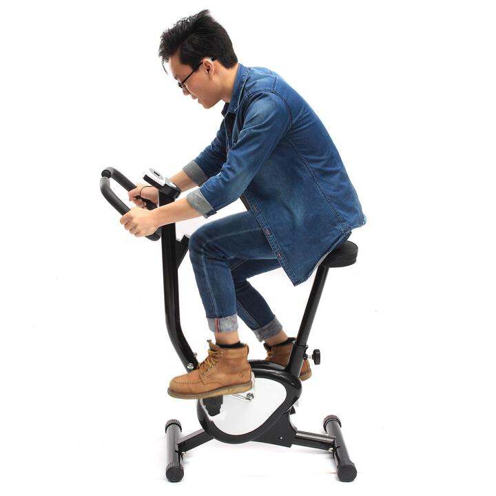 Upright Bike Exercise Bike Bicycle Exerciser Magnetic Stationary ...