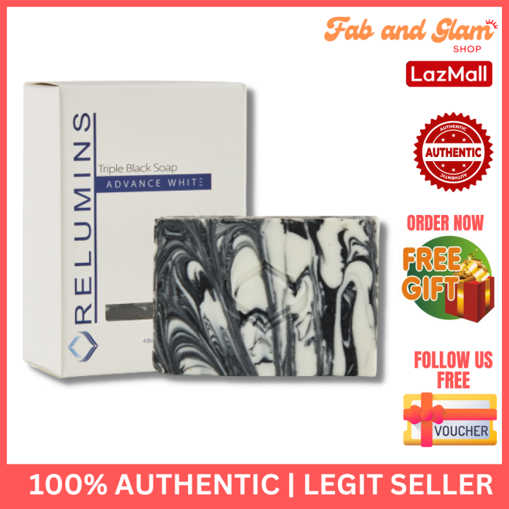 Relumins Spa Formula Triple Action Black&White Soap | Lazada PH