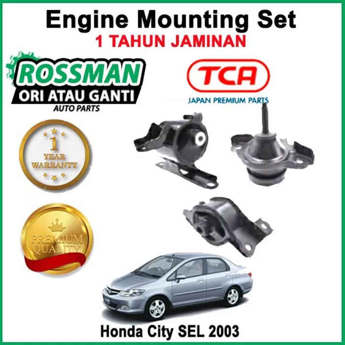 Honda City SEL / VTEC 2003 TCA Engine Mounting Set 1 Year Warranty | Lazada