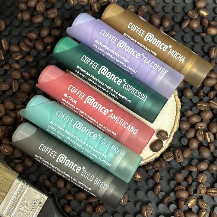 once coffee ส่งฟรี กาแฟพกพา สะดวก nitrogen preservation cold brew ...