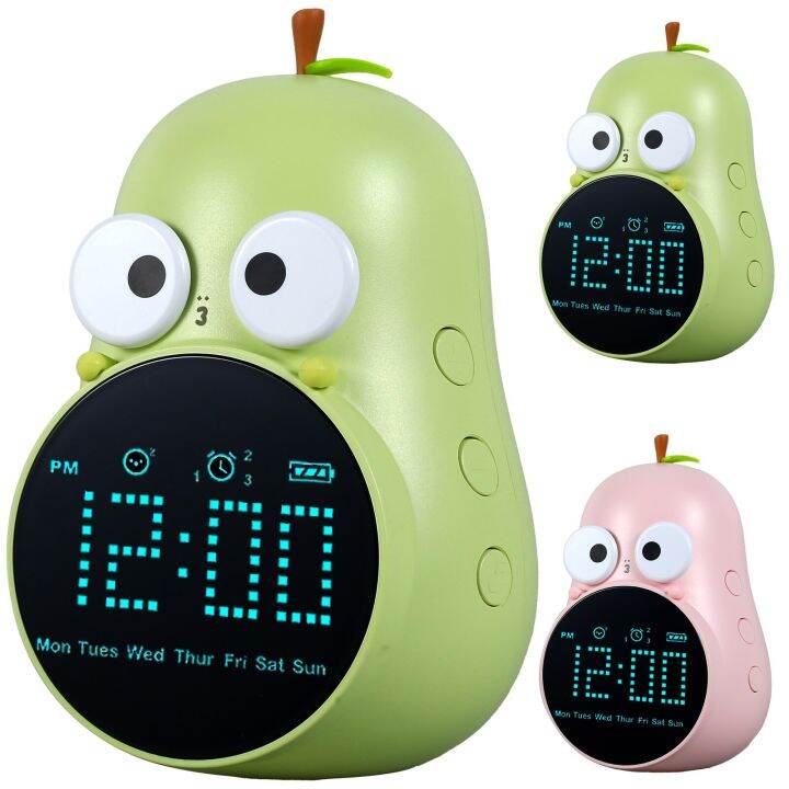 L Kids Alarm Clock With Snooze Rechargeable Function Alarm With 1200mah ...