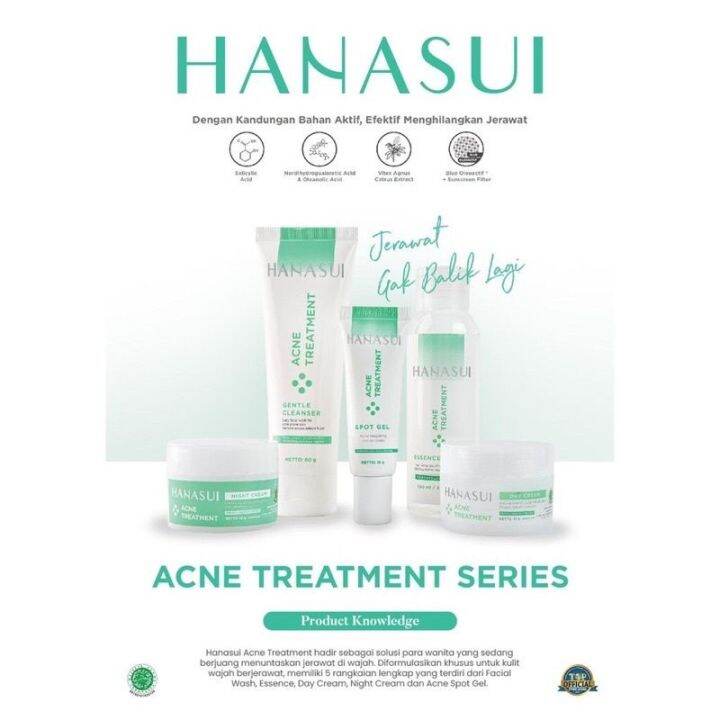 HANASUI Acne Treatment Series | Lazada Indonesia