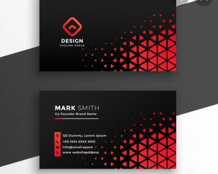 CUSTOM KARTU NAMA FULL COLOUR FREE DESAIN /NAME CARD / CETAK KARTU NAMA ...