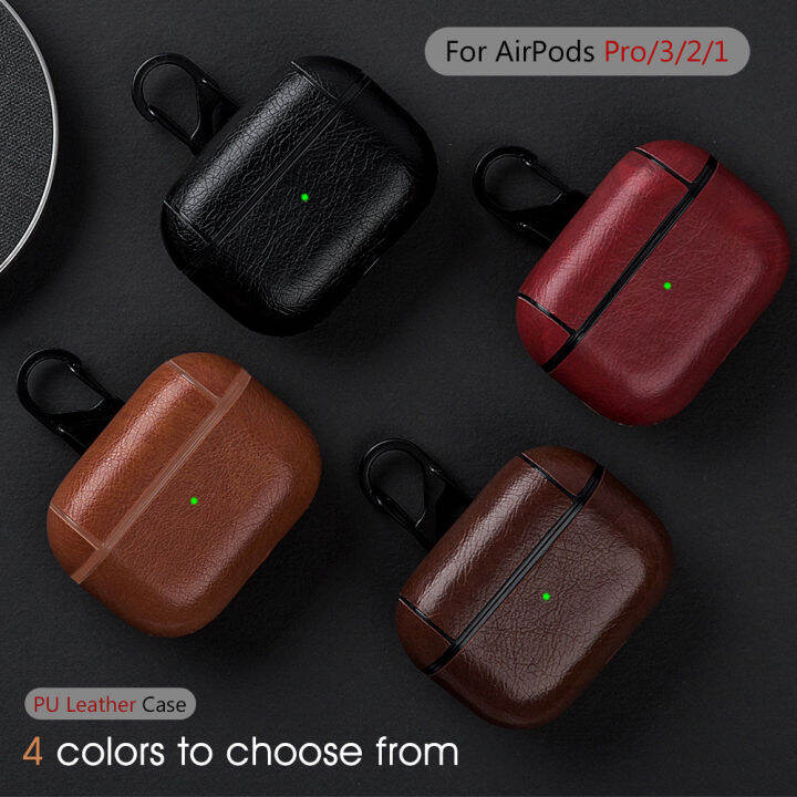PU Leather Case for Airpods Pro 2 Luxury Protective Cover with Anti ...