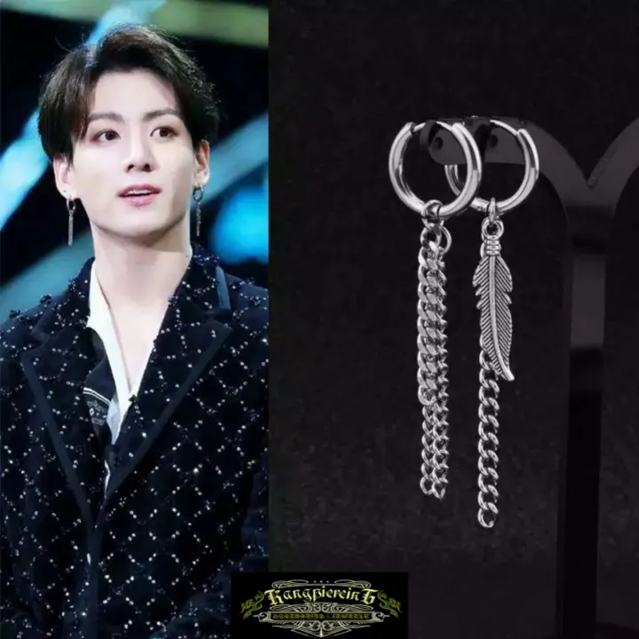 ANTING GANTUNG DAUN RANTAI TINDIK DAN JEPIT TREND 2022 | Lazada Indonesia