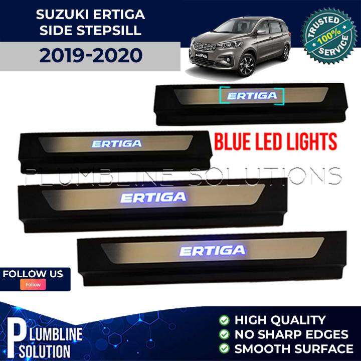 Side Step Sill for Suzuki Ertiga 2019 2020 2021 2022 2023 With LED High ...