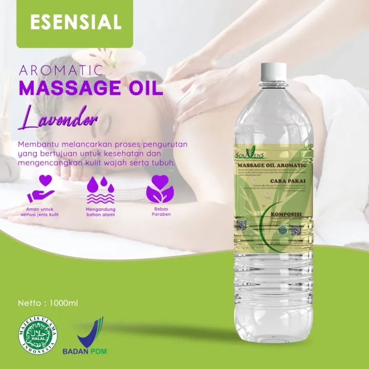 Fiona Massage Oil Aromaterapi Sensasi Aromaterapi 1 Liter Minyak Pijat ...