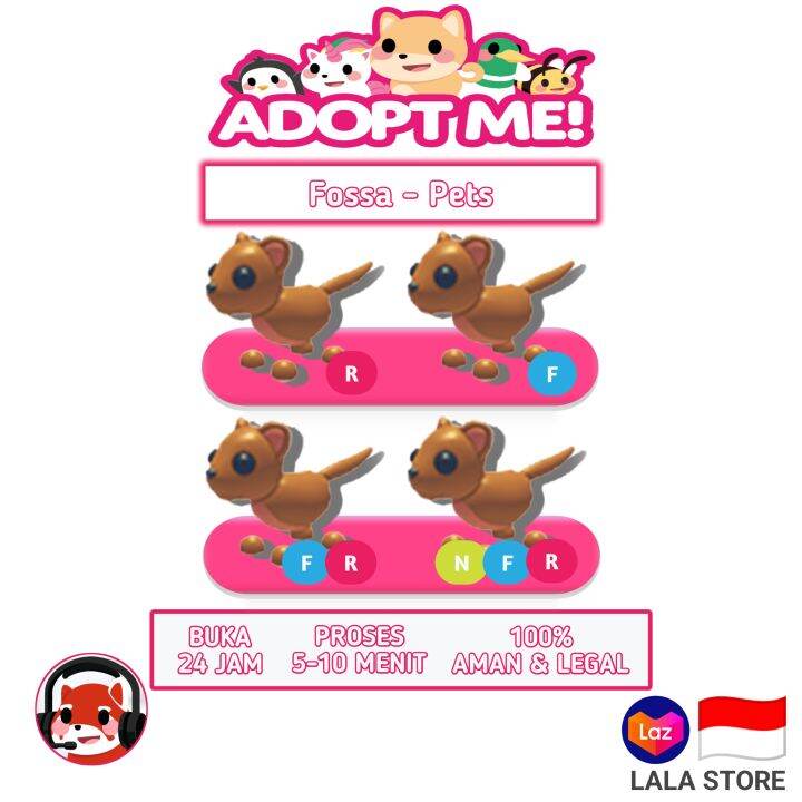 Adopt Me - Fossa - Roblox | Lazada Indonesia