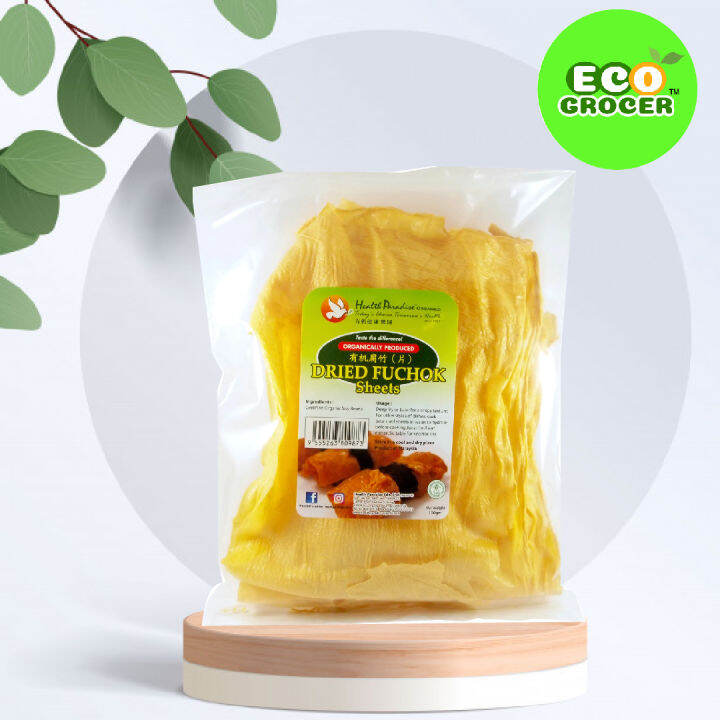 Health Paradise Dried Fuchok Sheets 有机腐竹片 100gm | Lazada