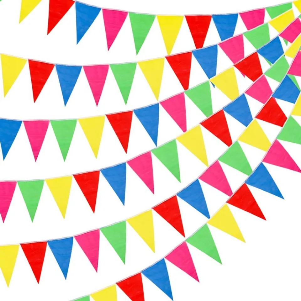 Fiesta Background Banderitas