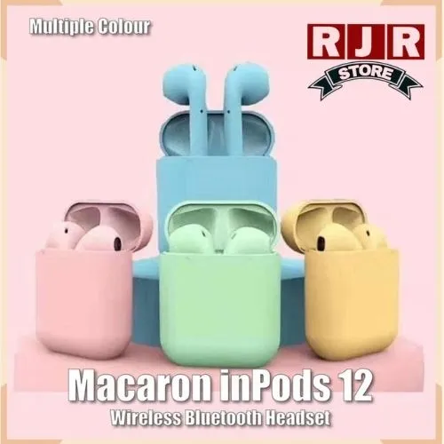 Original Macaron inPods 12 Mini Wireless Bluetooth Earphone, Smart ...