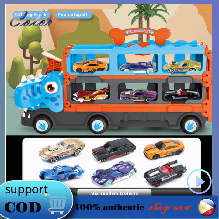 Dinosaur orbit storage car model deformation ejection orbit car ...