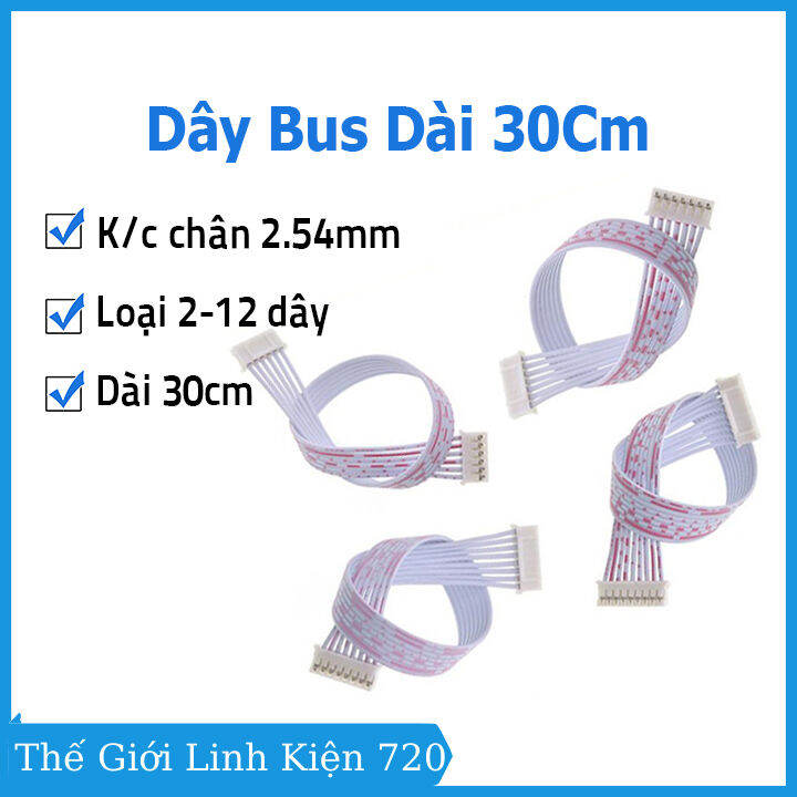 Dây bus dài 30Cm nhiều loại làm mạch điện tử, kết nối bo mạch | Lazada.vn