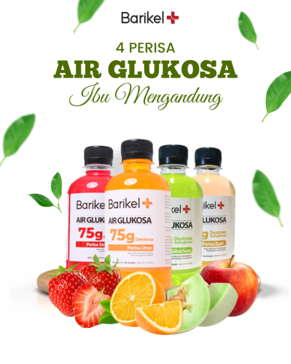 BARIKEL+ AIR GLUKOSA (AIR GULA IBU MENGANDUNG) 300ML | Lazada