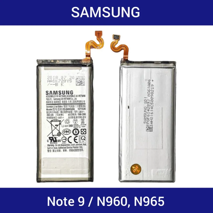 แบตมือถือ Samsung Galaxy Note 9 N960 N965 Eb Bn965abu Th