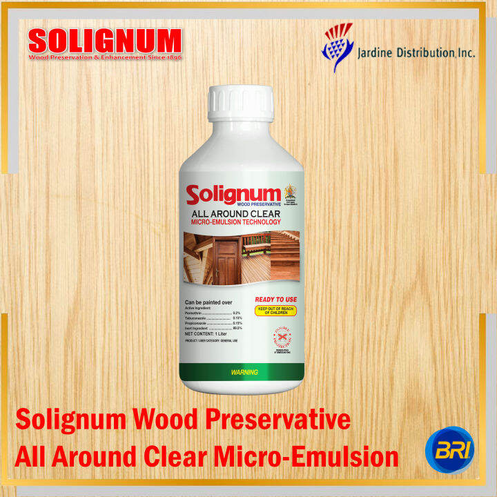 Jardine Solignum Wood Preservative All Around Clear Micro-Emulsion ...