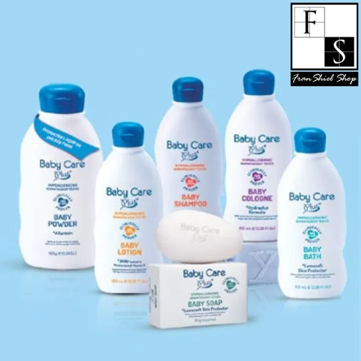 Baby Care Plus Set Of (Powder,Lotion,Bath,Shampoo,Cologne) 300g/ml ...