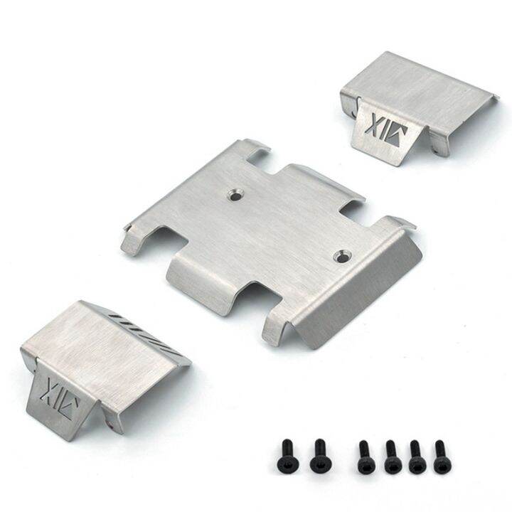 Stainless Steel Chassis Armor Axle Protector Skid Plate for RGT EX86190 ...
