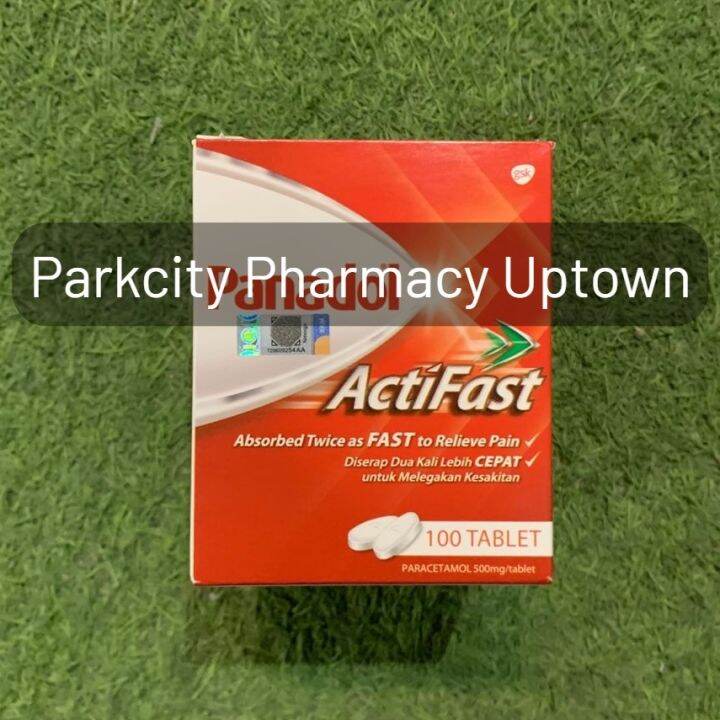 Panadol Actifast Tablets 100s | Lazada