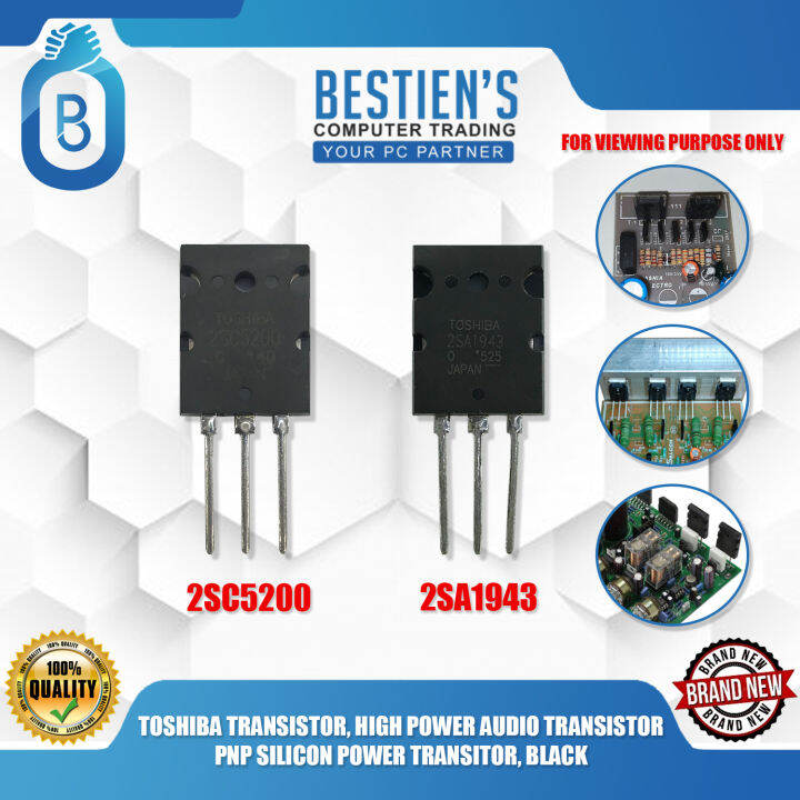 TOSHIBA TRANSISTOR, HIGH POWER AUDIO TRANSISTOR, PNP SILICON POWER ...