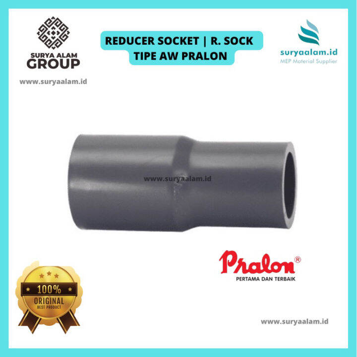 REDUCER SOCKET AW 2” X 1 1/2” FITTING PIPA PVC "PRALON" | REDUCER 2” X ...