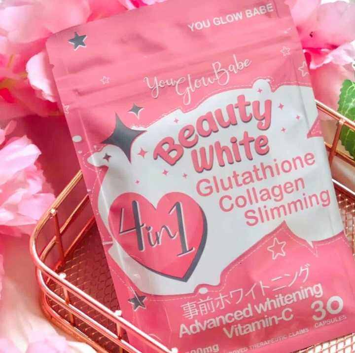 You Glow Babe Beauty White 4 in 1 Glutathione Collagen Slimming Capsule ...