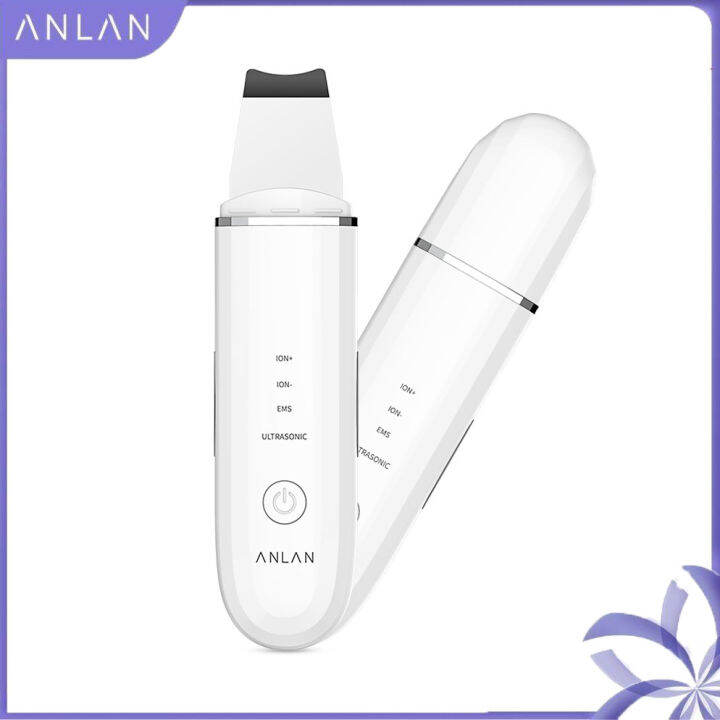 ANLAN Rhombic Shovel Ultrasonic facial skin scrubber facial cleanser ...