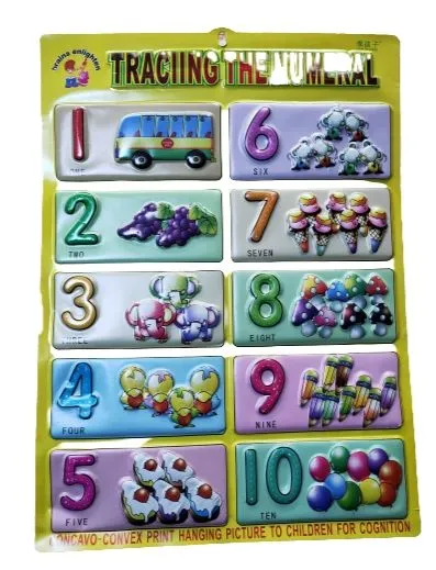 [COD]Embossed Educational Chart (Plastic ) per set 5 pcs. assortted ...