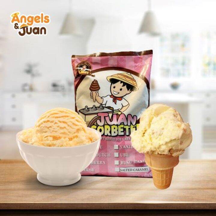 Juan Sorbetero SALTED CARAMEL Ice Cream 1kg | Lazada PH