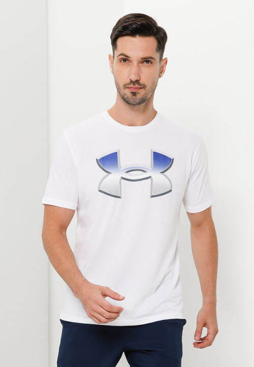 Under Armour UA Big Logo 2.0 SS for Men - White/Black | Lazada PH