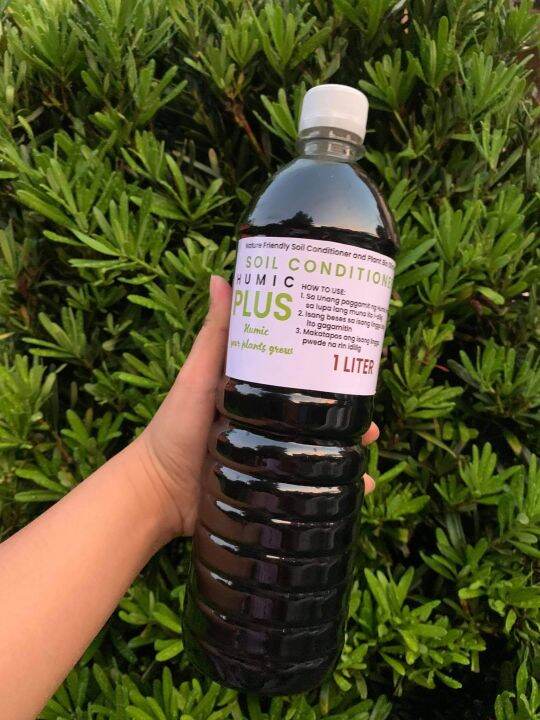 HUMIC PLUS LIQUID ORIGINAL 1000 ML 1 LITER SOIL CONDITIONER PWEDE SA ...