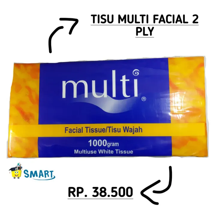TISU MULTI FACIAL 1000GRAM 2PLY | Lazada Indonesia