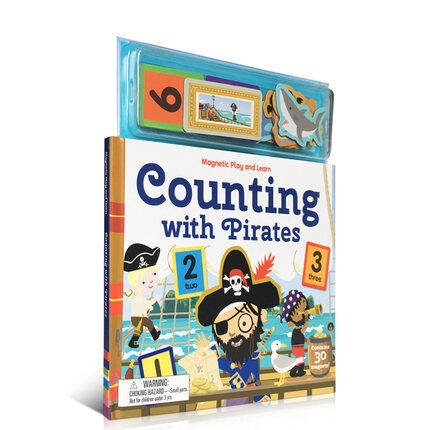 milumilu Original Education Books Magnetic Counting with Pirates Board ...