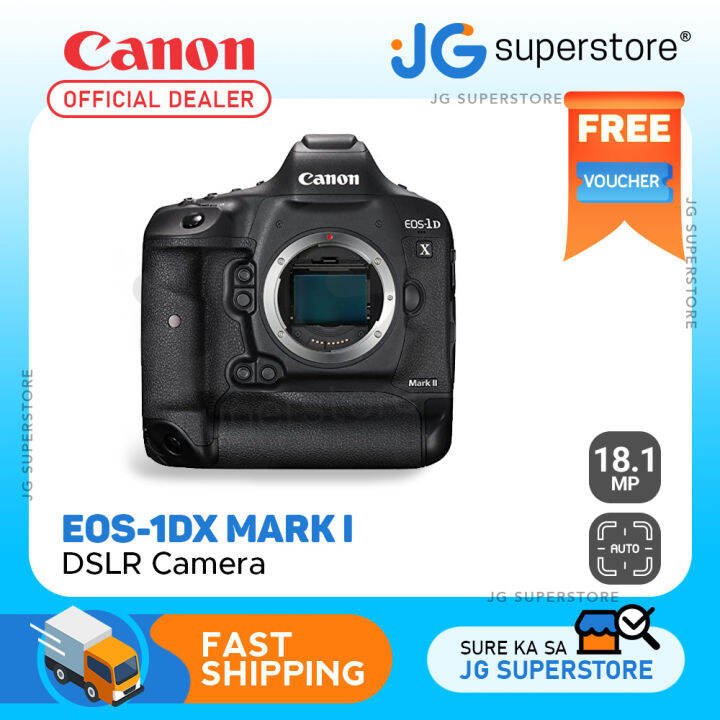 Canon EOS-1DX Mark I DSLR Camera with 18.1MP Full Frame CMOS 12fps Dual DIGIC 5+ Processors for ...