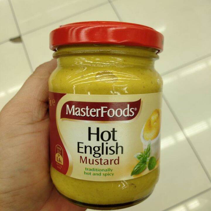 MASTER FOODS HOT ENGLISH MUSTARD 175g | Lazada PH