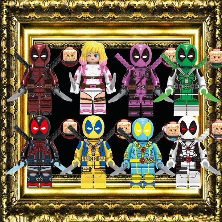Gwenpool Deadpool Birthday Gift Education Toys For Children DIY ...