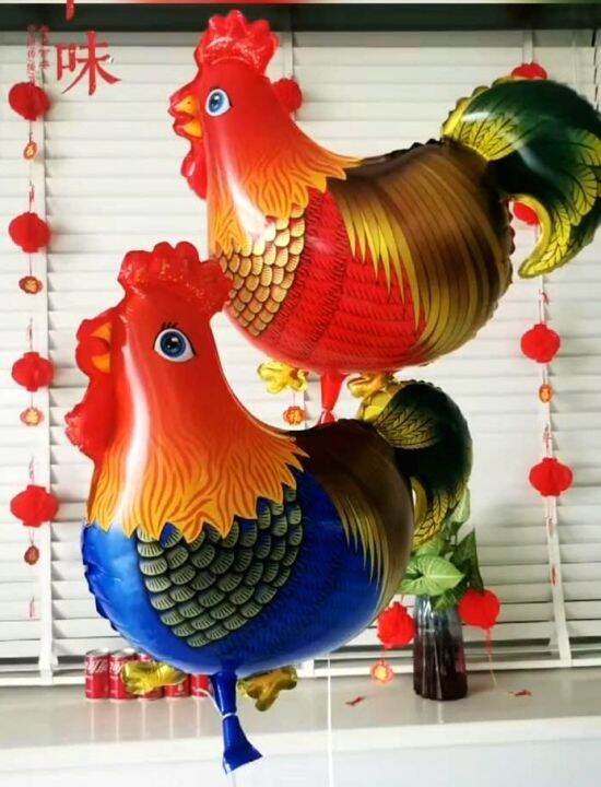 balon karakter terbaru / balon ayam jago / balon cocomelon /balon katak ...