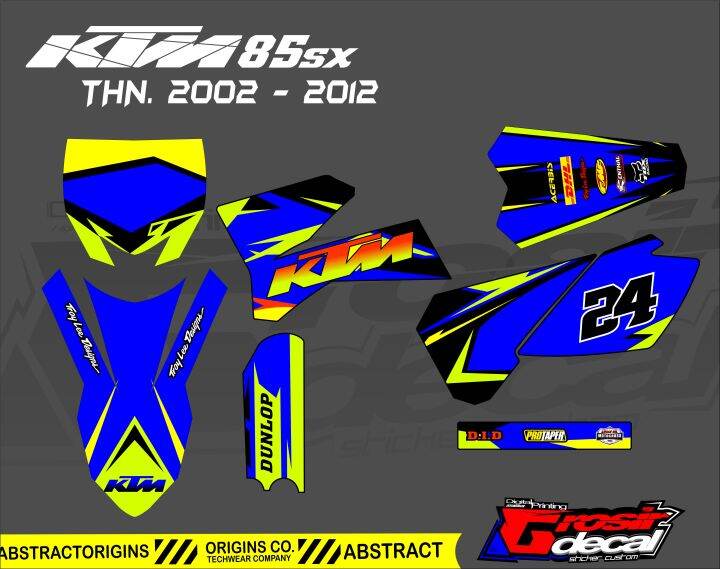 Decal sticker KTM 85 OLD Dekal stiker KTM 85 OLD fullbody | Lazada ...