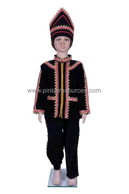 READY STOCK Malaysia Ethnic Sabah Native Kadazan Dusun Boy Costume ...