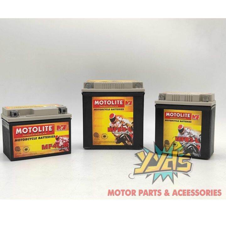 Motolite Maintenance Free Motorcycle Battery MFB3-L/MF4L-B /MFYB5L ...