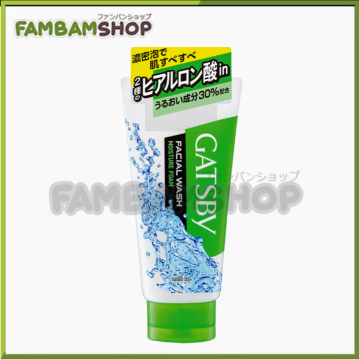 GATSBY Facial Wash Moisture Foam 160g [ Imported from Japan ] | Lazada PH