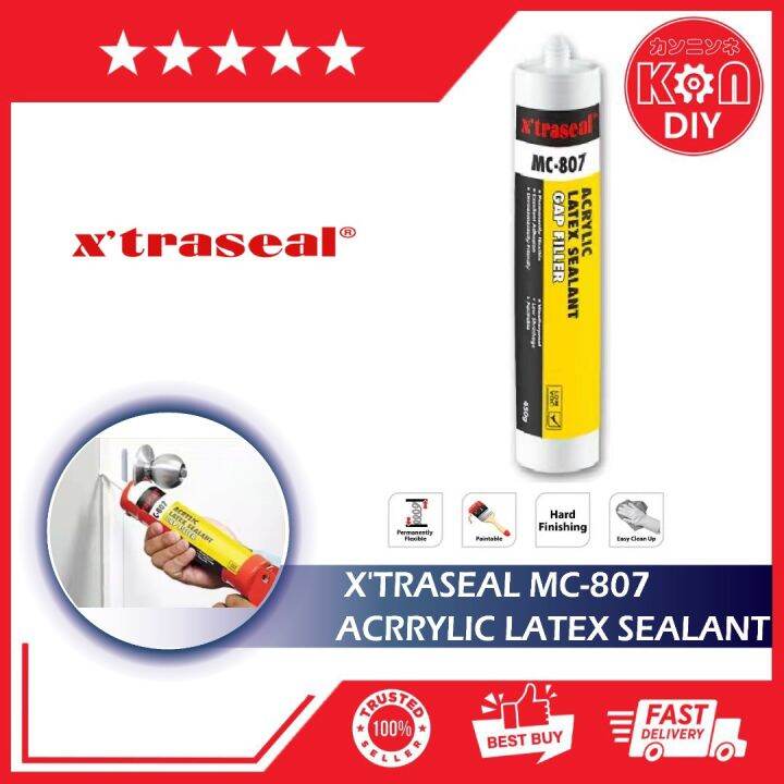 KNN-DIY X'TRASEAL MC-807-450G GAP FILLER SILICONE (NO MORE GAP) | Lazada