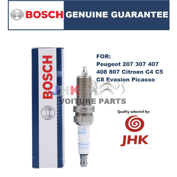 Bosch Spark Plugs Peugeot 207 307 407 408 807 Citroen C4 C5 C8 Evasion Picasso | Lazada